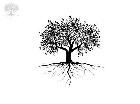 conjunto de siluetas de árbol de rama negra o árboles desnudos