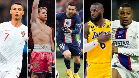 La Lista Forbes De Los 10 Deportistas Mejores Pagos De 2023 Cristiano