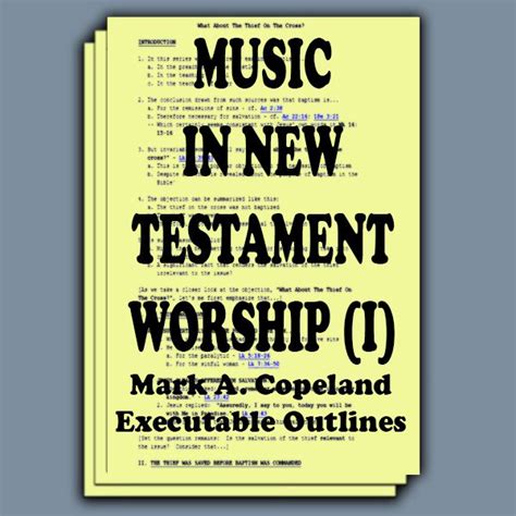 Your Personal Bible Mark A Copeand Executable Outlines Artofit