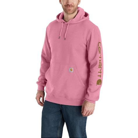 Carhartt Loose Fit Midweight Logo Sleeve Graphic Sweatshirt Foxglove