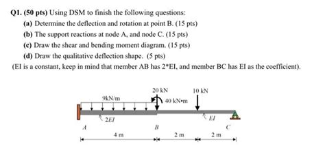 solved q1 50 pts using dsm to finish the following
