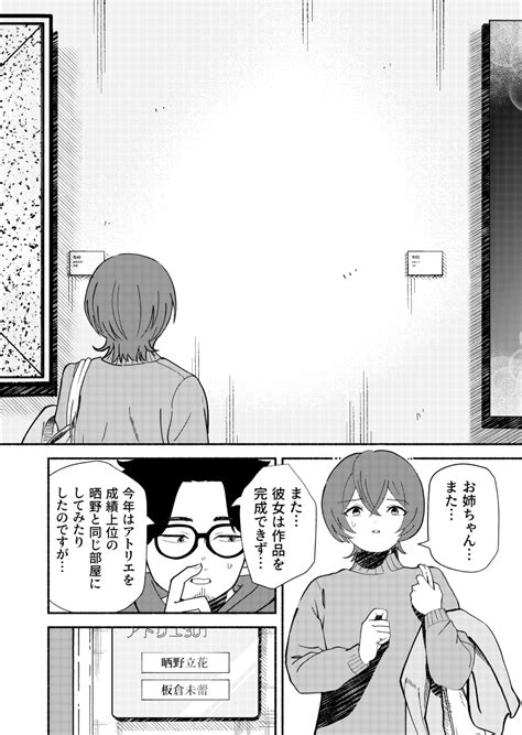 漫画】 絵を完成させることができず、 美大を留年し続けた女の子が なぜ完成できなかったのか 気づくだけのお話。 1」中村環🖋初出版😭🙏