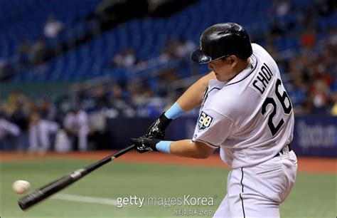 Tb 최지만 보름 만에 홈런포 ‘시즌 4호