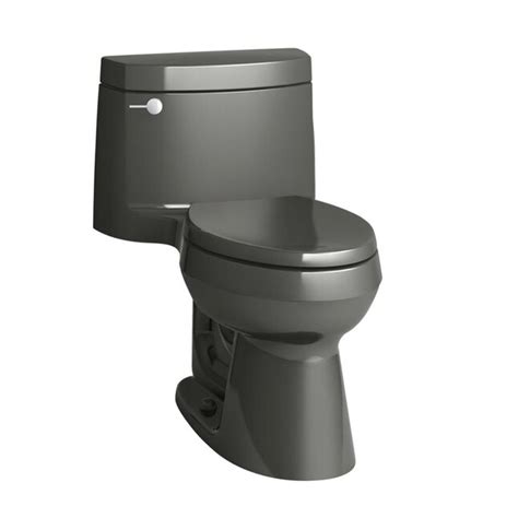 Kohler Cimarron Thunder Gray Elongated Chair Height Watersense Toilet