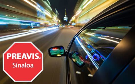 Preavis Sinaloa Evita Riesgos No Excedas Los Límites De Velocidad Y