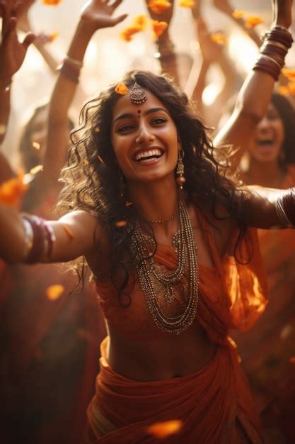 Visión delantera mujer divirtiéndose al aire libre Foto Gratis