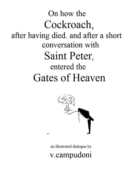 On How The Cockroach After Having Died And After A Short Conversation