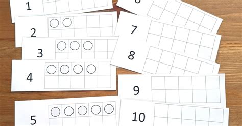 Memorizing The Moments Beginner 10s Frames Cards