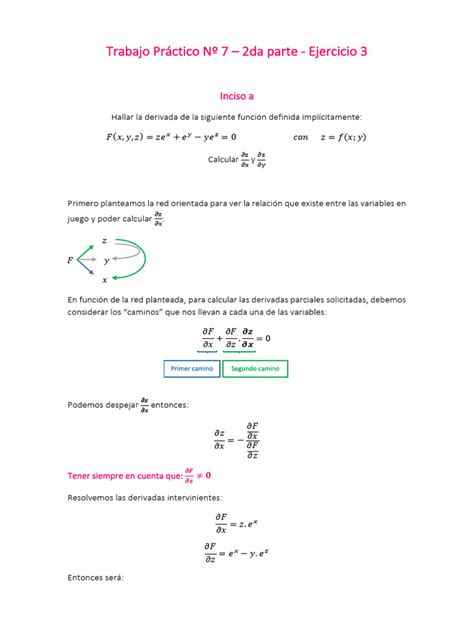 Derivadas Implícitas Ejercicios Resueltos Pdf Derivado Análisis