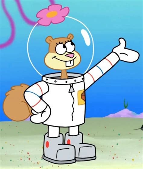 Sandy Cheeks Drawing