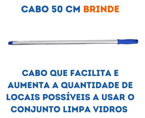 Kit Nº Rodo Limpa Vidro Cabo Extensor m Espanador brinde à venda em São Carlos São Paulo por