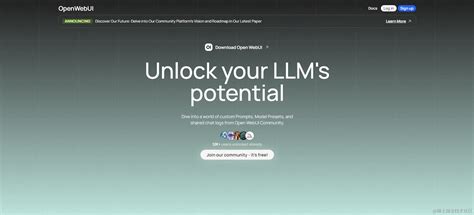 Ollama Openwebui 本地部署大型模型与交互式可视化聊天 CSDN博客
