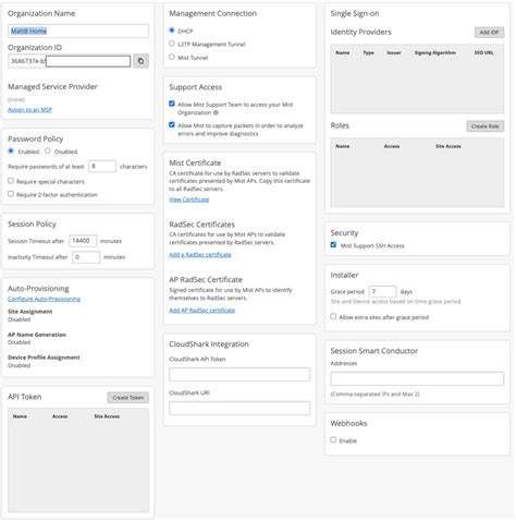 Organization Information Mist Organization Information Mist
