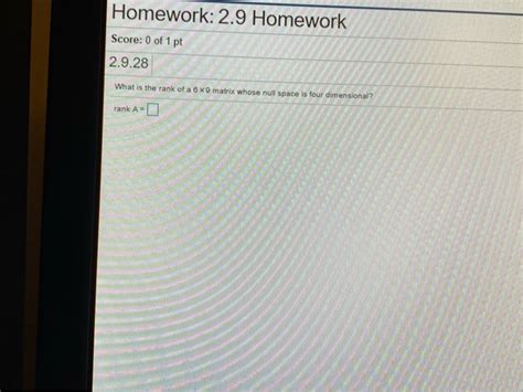 Solved Homework Homework Score Of Pt What Chegg
