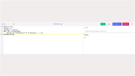 4 Cara Konversi Biner Ke Desimal Dalam Python Dengan Mudah E Testid