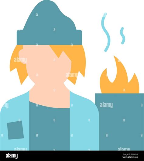 Lower Class Vector Flat Color Icon Stock Vector Image And Art Alamy