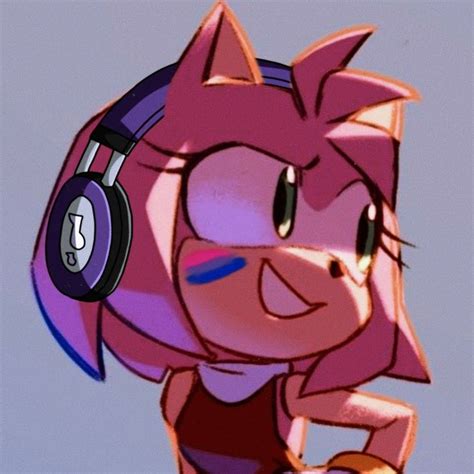 Amy Dressed As Sonic Amy Rose Sonic Sonic Fan Art