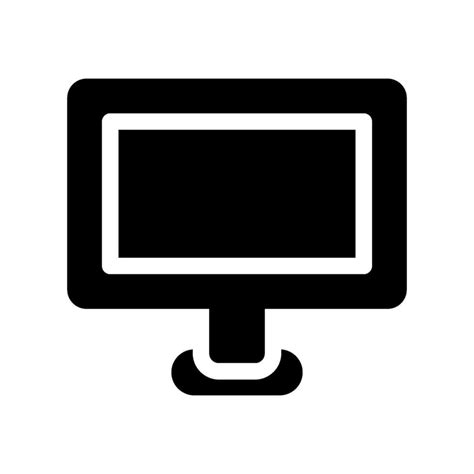 Monitor Icon Vector Symbol Design Illustration 26328605 Vector Art At Vecteezy
