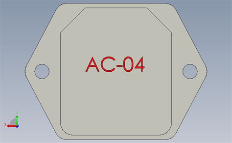 Ac 04电源插座 带保险 Iges 模型图纸下载 懒石网
