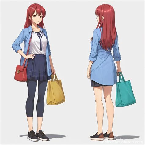 Mature Anime Mom Portrait Stable Diffusion Online