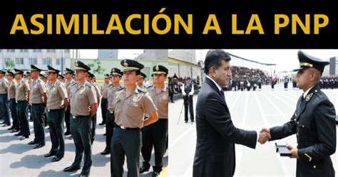Proceso De Asimilación En La Pnp Requisitos Y Pasos A Seguir