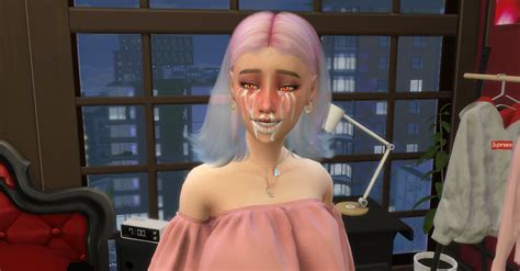 [ts4] My Sims Face Become Red And Look Like This After Having Sex The Sims 4 Technical