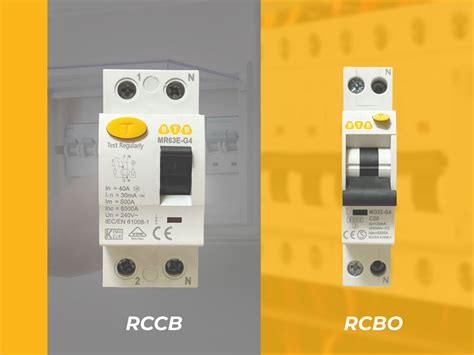 So sánh RCBO và RCCB Những điểm giống và khác nhau