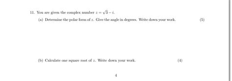 Solved You Are Given The Complex Number Z32 Ia