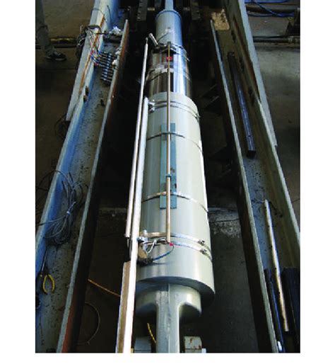 View Of The 2000 Kn Damper Tested On The Damper Testing Machine At The