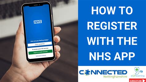 How To Register With The Nhs App Egplearning