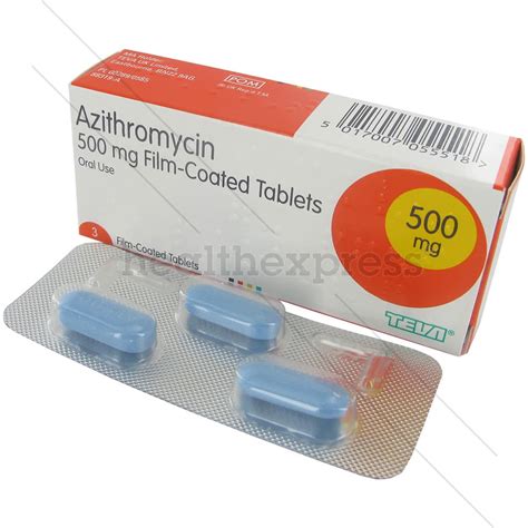 Buy Azithromycin 500mg Tablets Online • Healthexpress® Uk