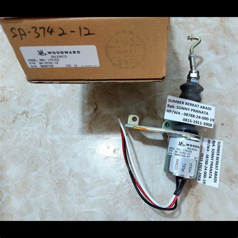 Jual Woodward Rsv 1751es Solenoid 12vdc Sa 3742 12 Sa374212 Sa 3742 12