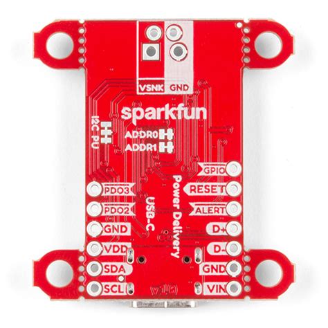 Sparkfun Power Delivery Board Usb C Qwiic Pishopca