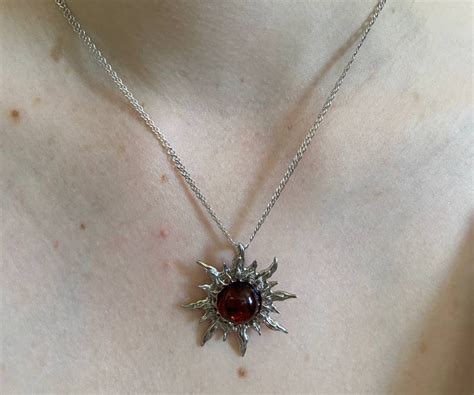Серебряная подвеска с янтарем DARVIN 928041100AA: белое серебро 925 ...