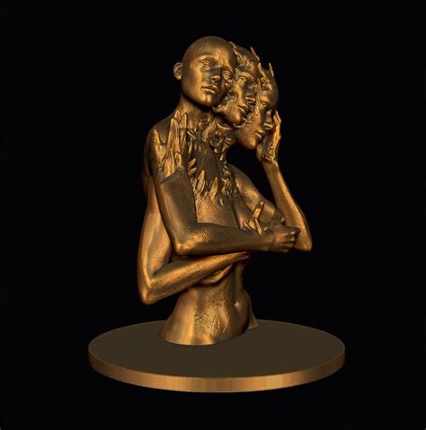Goddess Of Recursion 3d Model 3d Printable Cgtrader