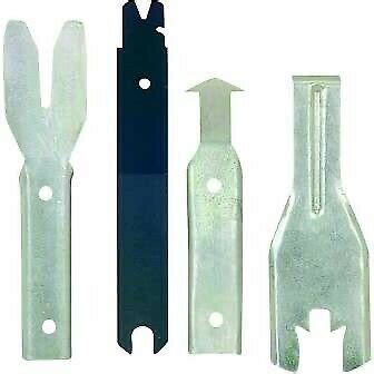 Windshield Window Crank Door Handle Remover Tool Body Panel Clip Plus Trim Kit Hot Wax Garage