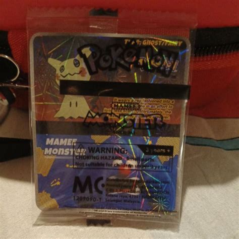 Mamee Pokemon Card Limited Edition Shopee Malaysia