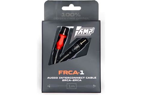 Провод соединительный AMP FRCA-1 Межблочный кабель-медь+экран (1м) (20 ...