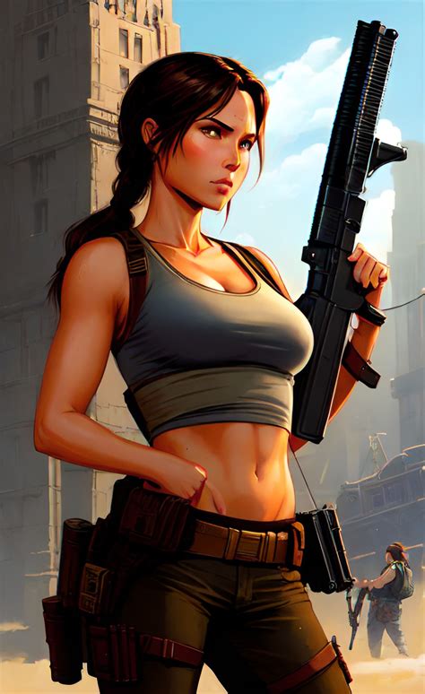 Lara Croft By Mr Shirts On Deviantart
