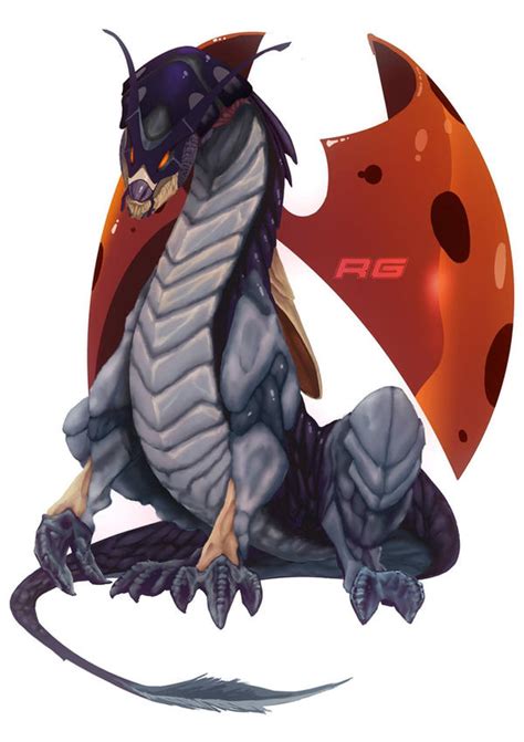 Ladybug Dragon By Dagova On Deviantart