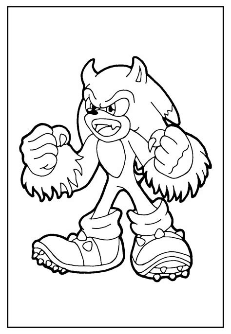 Desenhos Do Sonic Para Imprimir E Colorir Pinte Online