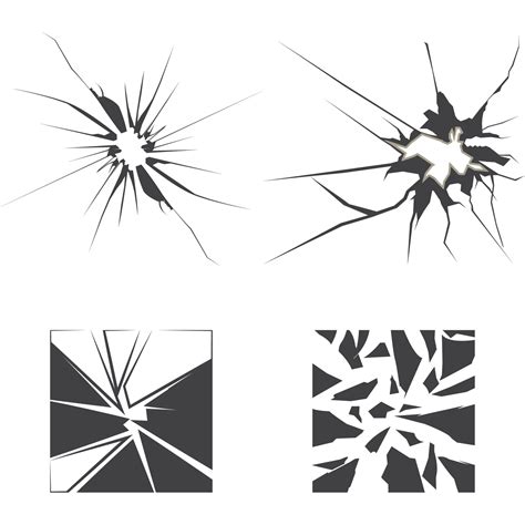 Broken Mirror Icon 20541318 Vector Art At Vecteezy