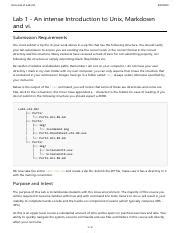 Exploring Unix Markdown And Vi A Comprehensive Lab Guide Course Hero