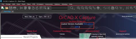 Software Updates For OrCAD X And Allegro X On Windows System PCB Package Design Cadence