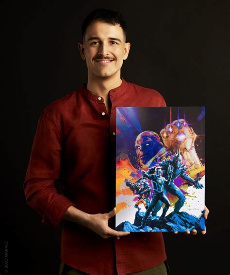 Guardians Vs Thanos Lumino Poster Displate