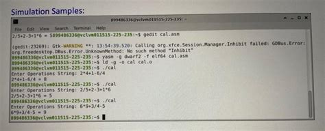 Solved Use Tuffix In Linux System And Yasm For Assembly