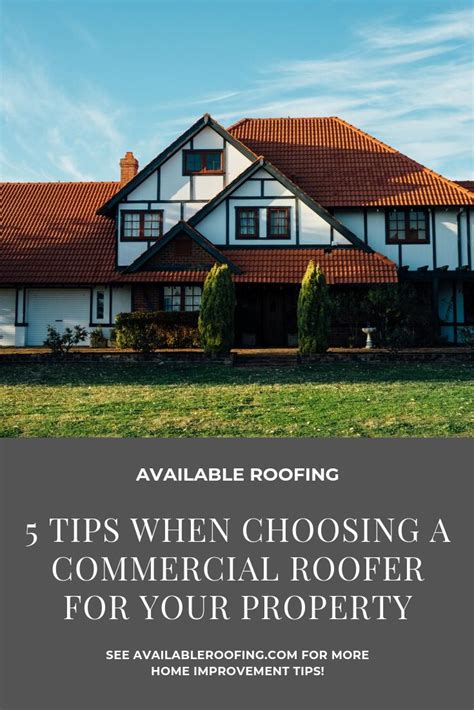 5 Tips When Choosing A Commercial Roofer For Your Property Roofer