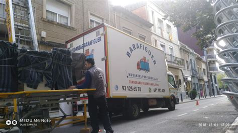 Mudanza Barcelona Con Plataforma Elevadora