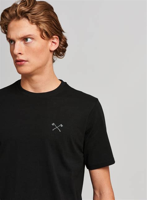 T Shirt Small Axe Schwarz Stihl