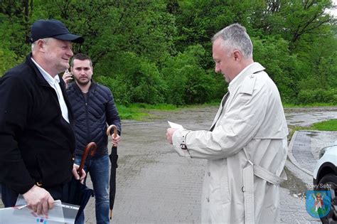 Nowy Sącz Przekroczenie stanu ostrzegawczego na Łubince Prezydent